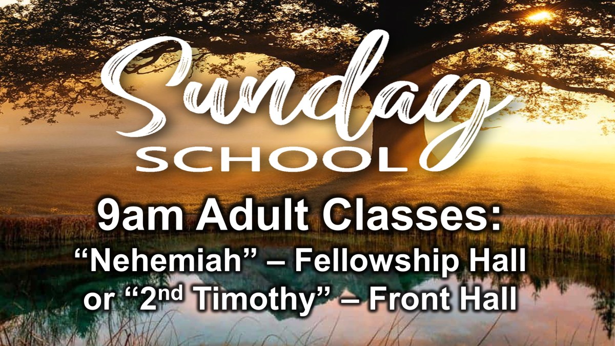 Sunday School – Rockwell Church